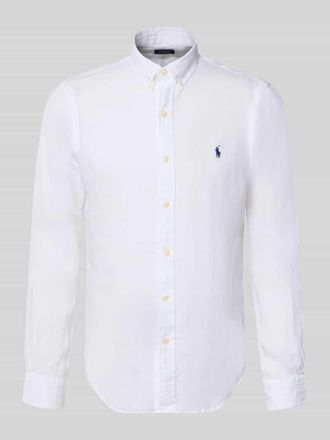 Polo Ralph Lauren Slim Fit Freizeithemd aus reinem Leinen