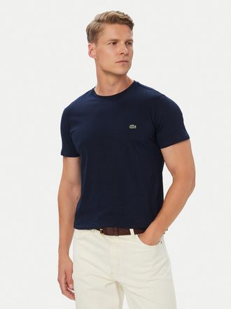 Lacoste T-Shirt TH6709 Dunkelblau Regular Fit