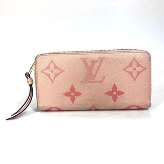 Louis Vuitton Portefeuille Vintage en Toile Pre-owned - Femme - Pre-owned - Rose - Taille: ONE Size