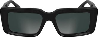 Karl Lagerfeld Womens KL6180S N Sunglasses, Black, Einheitsgröße