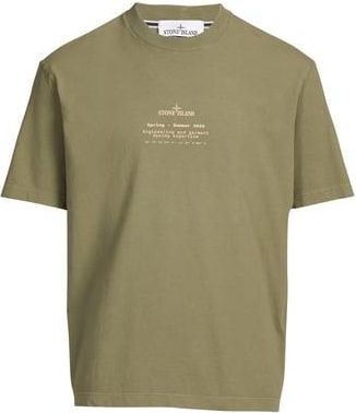 Stone Island T-shirt avec imprim&eacute;