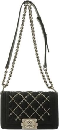 Chanel Pre-owned Sac bandouli&egrave;re vintage - Femme - Pre-owned - Noir - Taille: ONE Size