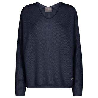 Mos Mosh Pullover Thora mit Alpaka XL Blau