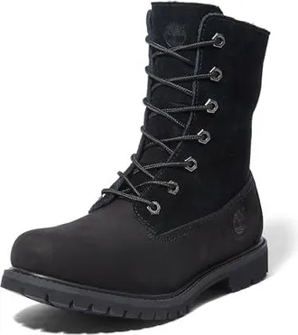 Timberland Authentics, Bottes Classiques Femme, Noir (Black Nubuck 1), 38 EU