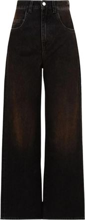 Icon Denim Los Angeles Poppy Wide Jeans - - Jeans - Damen - Schwarzk - W25