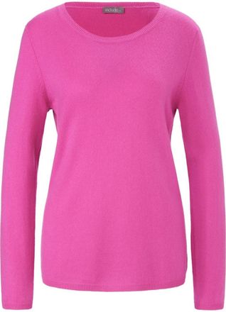 Peter Hahn Rundhals-Pullover aus Schurwolle und Kaschmir Peter Hahn pink