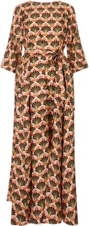 La DoubleJ Femme, Robes, Brun, Taille: 40 FR Robe Muumuu Col Rond