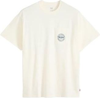 Levi's T-shirt droit col rond imprim&eacute; en coton