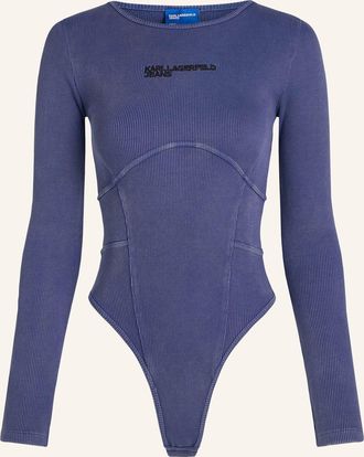 Karl Lagerfeld Karl Lagerfeld Jeans Top blau