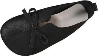Generic Chaussures plates pour femme - Coupe large - L&eacute;g&egrave;res - Noeud - Bout rond - &Eacute;l&eacute;gantes - Respirantes - Confortables - Chaussures de marche d&eacute;contract&eacute;es