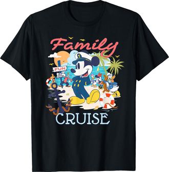 Disney Mickey Mouse & Friends Family Cruise Vacation Trip T-Shirt