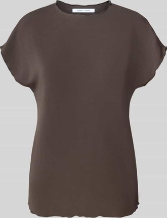 Sams&oslash;e & Sams&oslash;e Relaxed Fit T-Shirt aus Viskose-Mix Modell Saumi