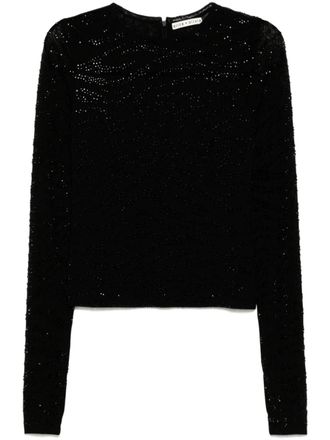 Alice & Olivia Delaina Oberteil - Schwarz