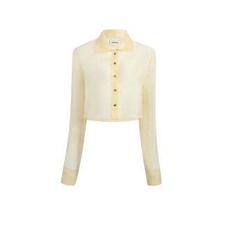 Khaite E26 Top - - Blouses & Shirts - Damen - Gelb - M