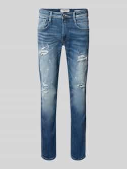 Replay Slim Fit Jeans im Used-Look Modell Anbass