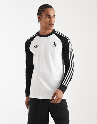 adidas adidas Performance - Juventus FC Originals - T-shirt &agrave; manches longues - Blanc core
