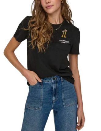 Only Onlpolli Life Reg S/S Pocket Top Box JRS