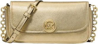 Michael Kors Femme, Sacs, Jaune, Taille: ONE Size Nolita Flap Chain XBody