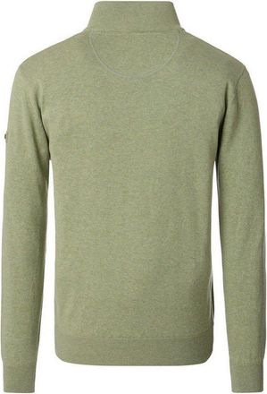 Redmond Troyer REDMOND Casual Herren Strick-Troyer Zipper Comfort Hellgr&uuml;n