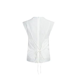 Topshop Top superpos&eacute; Tsilvi en coton m&eacute;lang&eacute;