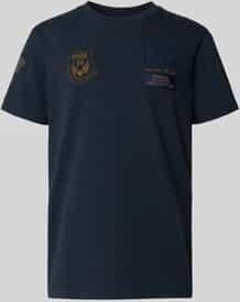 PME Legend T-Shirt mit Logo- und Motiv-Stitchings Modell ON