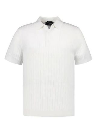 Strellson Herren Polo-Shirt wei&szlig;