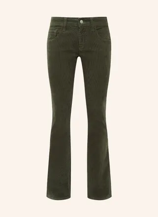 Mavi Mavi Bootcut-Hose Bella Aus Cord gruen