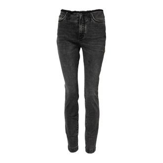 Dolce & Gabbana Femme, Jeans, Gris, Taille: 36 FR Jean Slim Denim Gris