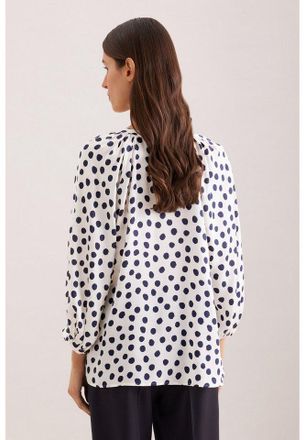 Seidensticker Klassische Bluse Tunika Druck