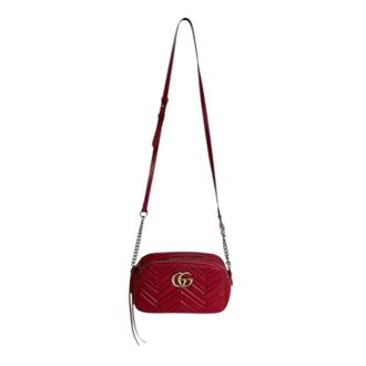 Gucci Sac bandouli&egrave;re vintage Pre-owned - Femme - Pre-owned - Rouge - Taille: ONE Size