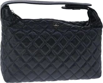 Chanel Sac bandouli&egrave;re vintage Pre-owned - Femme - Pre-owned - Noir - Taille: ONE Size