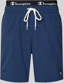 Champion Badehose mit Label-Details und Ges&auml;&szlig;tasche