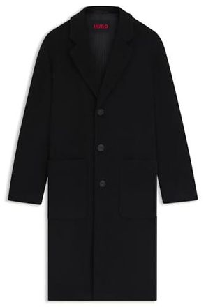 HUGO BOSS Hommes Mazoro2542 Manteau Regular en laine mélangée