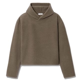 Rier Fleece Hoodie Crop - - Sweatshirts & Hoodies - Herren - Grau - XL