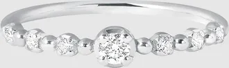 Gigi Clozeau Bague Solitaire Gigi Or Blanc Diamants