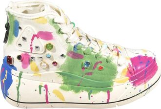 R13 Femme, Chaussures, Multicolore, Taille: 38 EU Kurt High-Top Baskets