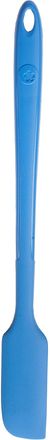 Kochblume Design Teigschaber S | Premium-Silikon | Hitzbeständig | Spülmaschinenfest | 27cm | Farbe: blau