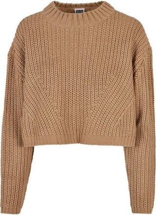 Urban Classics Rundhalspullover Urban Classics Damen Ladies Wide Oversize Sweater (1-tlg)