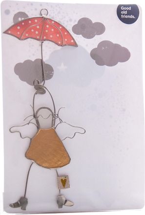 Good old Friends Schwebender Engel mit Schirm