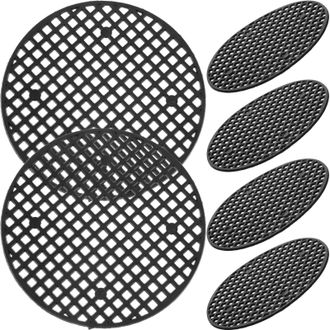 Cabilock 100st&uuml;cke Blumenpot-mesh-Matte Drainage-Schutz F&uuml;r Blument&ouml;pfe Atmungsaktive Unterlage F&uuml;r Bonsai-t&ouml;pfe Verhindert Erdreste Und Sorgt F&uuml;r Optimale Bew