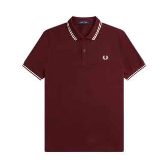 Fred Perry Homme, Tops, Rouge, Taille: 4XS Polo Classique