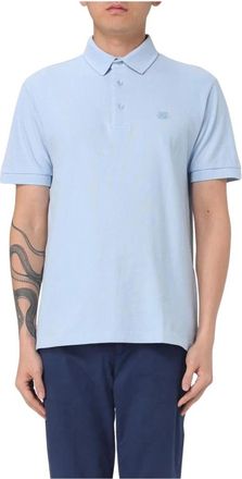 Etro Homme, Tops, Bleu, Taille: XL Polo Short Sleeve