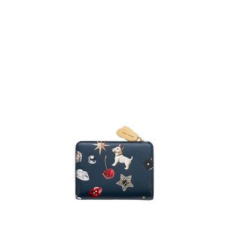 Marc Jacobs Portefeuille The Trinket Utility Snapshot Mini en cuir