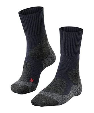 Falke TK1 Adventure M SO laine &eacute;paisses anti-ampoule 1 paire, Chaussettes de randonn&eacute;e Homme, Bleu (Marine 6120), 44-45
