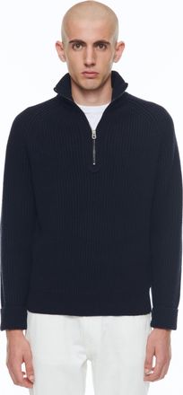 Fursac Pull c&ocirc;tel&eacute; &agrave; col camionneur en laine - Taille XXL - Homme