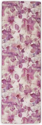 Twin-Set &eacute;charpe &agrave; fleurs - Violet