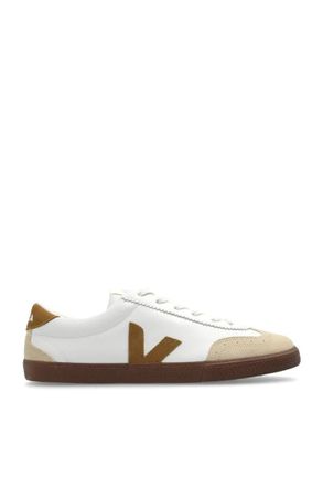 Veja Low-Top Sneaker - Volley O.T. Leather Sports Shoes - Gr. 45 (EU) - in Grau - f&uuml;r Damen