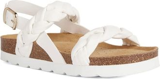 Geox Damen D BRIONIA HIGH Sandal,Wei&szlig;,41 EU