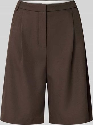 Neo Noir Bermudas mit Bundfalten Modell Nika