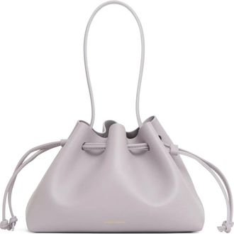 Mansur Gavriel mini pochette à lien de resserrage - Violet